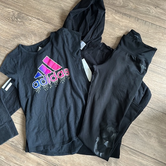 adidas | Matching Sets | Adidas Bundle Girls 12 3 Pieces | Poshmark